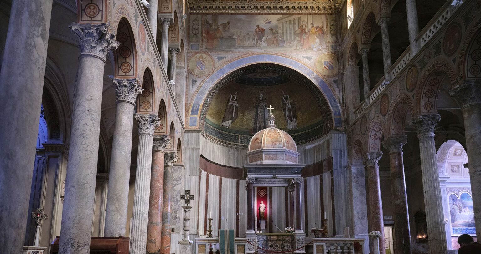 Ancient Churches in Rome - Santa Costanza and Sant'Agnese
